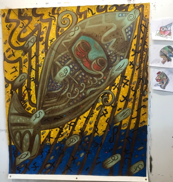 The final painting of the transformed window series | Robert Franken