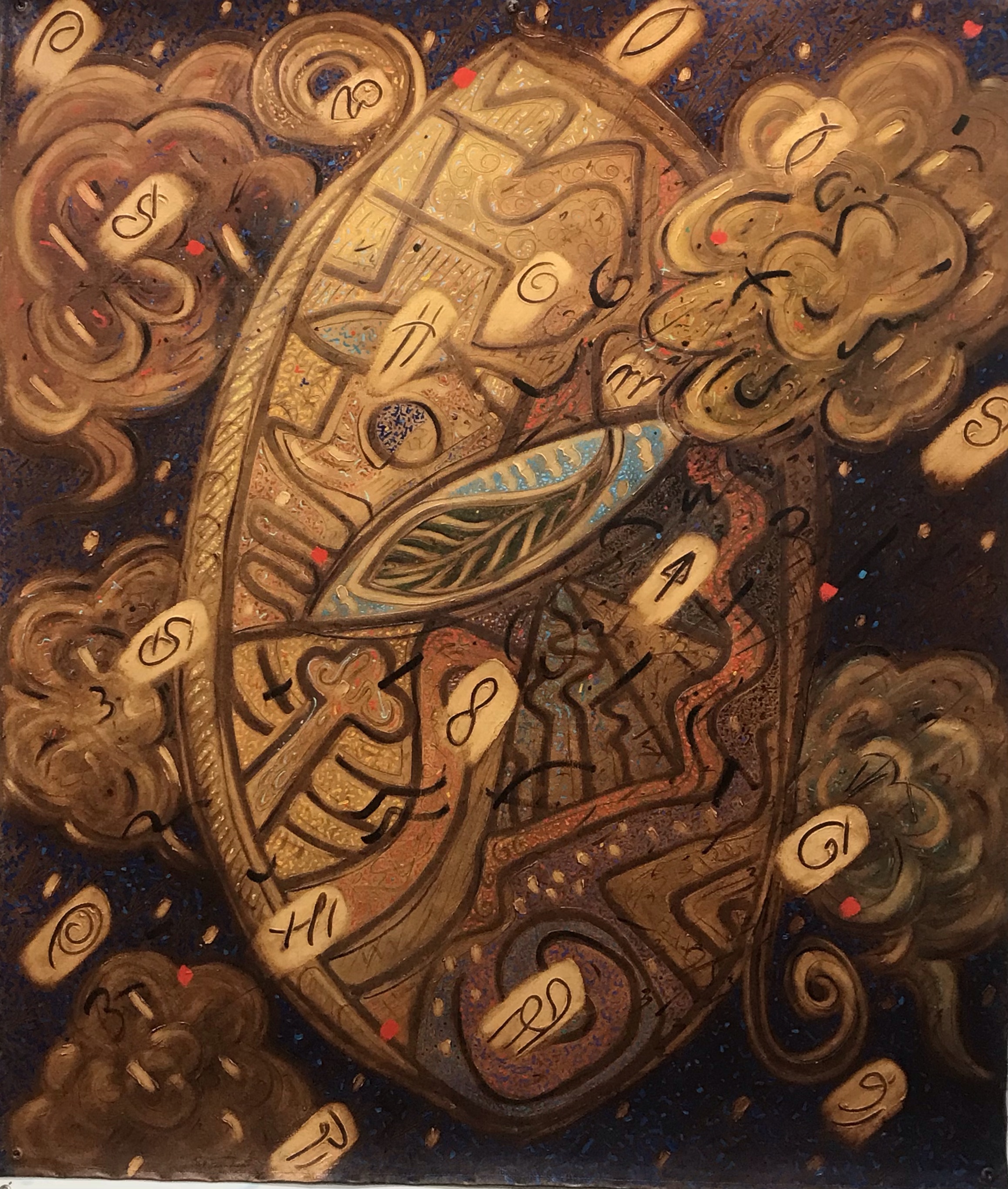 The final painting of the transformed window series | Robert Franken